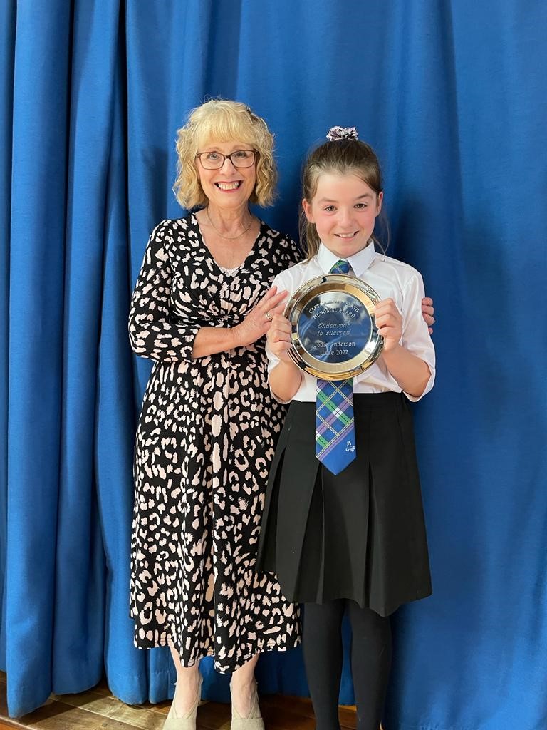 Jodie Anderson awarded Captain David Seath Memorial Salver in memory of ...